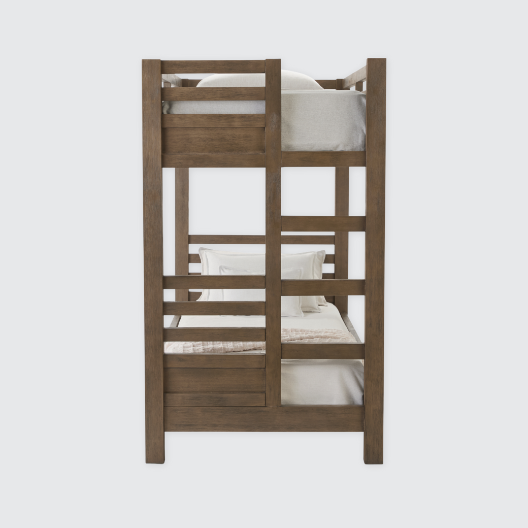 Hamilton XL Twin / XL Twin Bunk Bed in Vintage Smoke Finish – BunkRoomHome